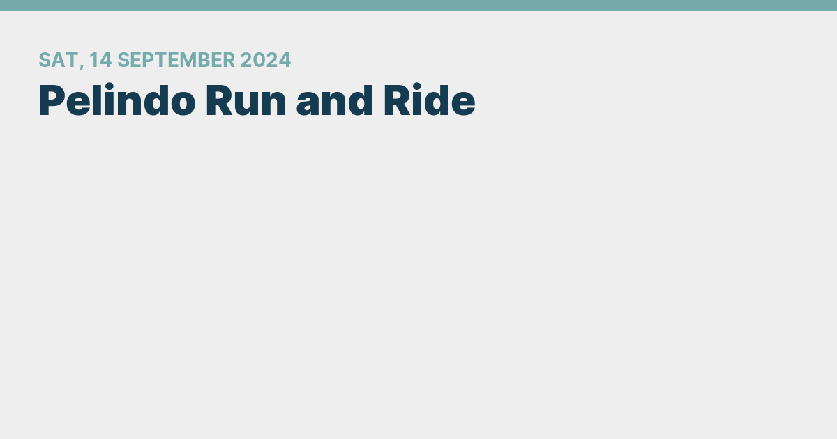 Pelindo Run and Ride 2024