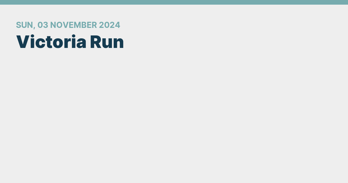 Victoria Run 2024 - Tangerang