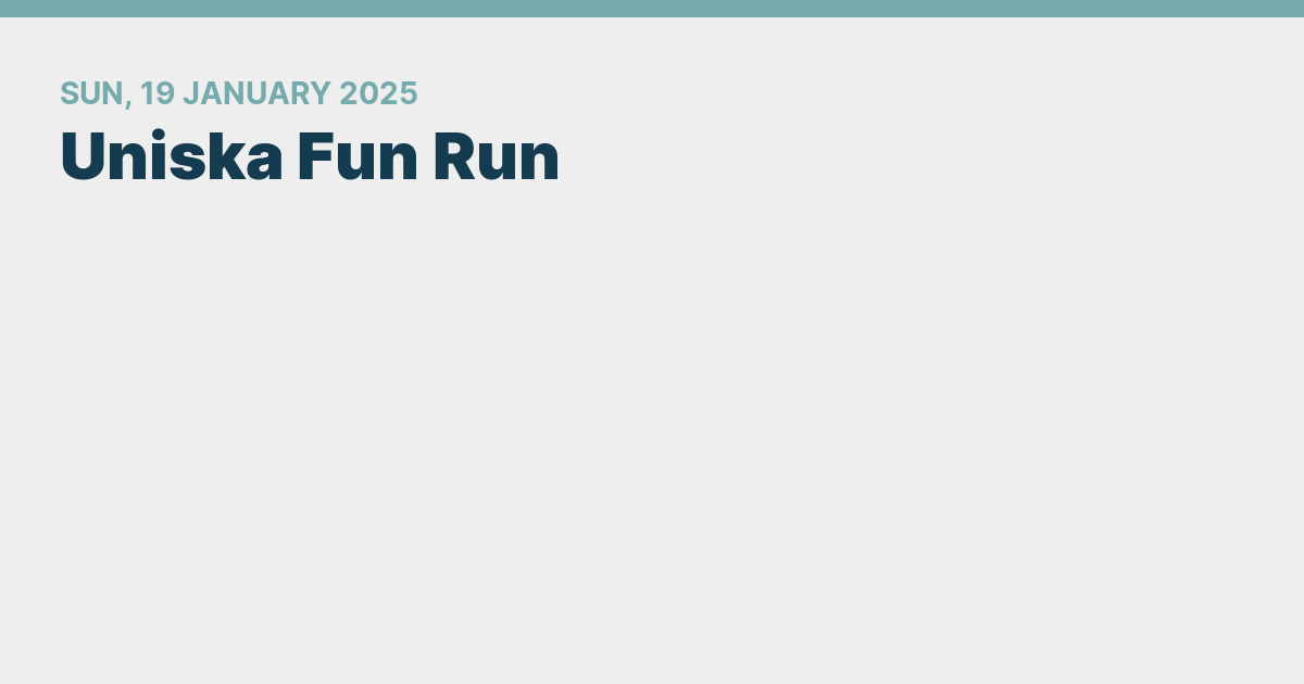Uniska Fun Run 2025 - Banjarmasin