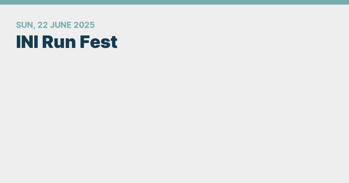 INI Run Fest 2025 - Bekasi